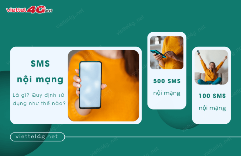 50 100 500 SMS nội mạng là gì? Quy định sử dụng