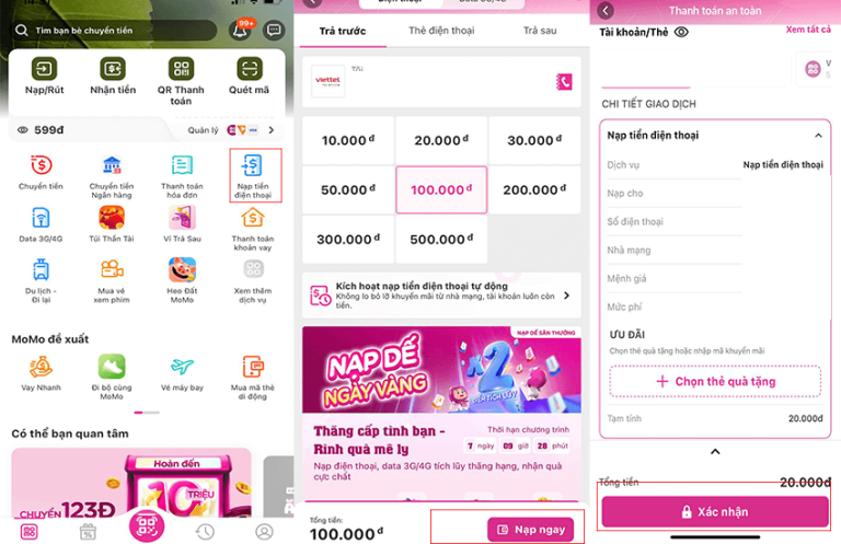 Khuyến mãi Viettel ngày 10/6/2026 lên đến 20% giá trị nạp thẻ