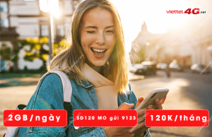 Lựa chọn gói cước SD120 Viettel nhận 60GB trong 30 ngày