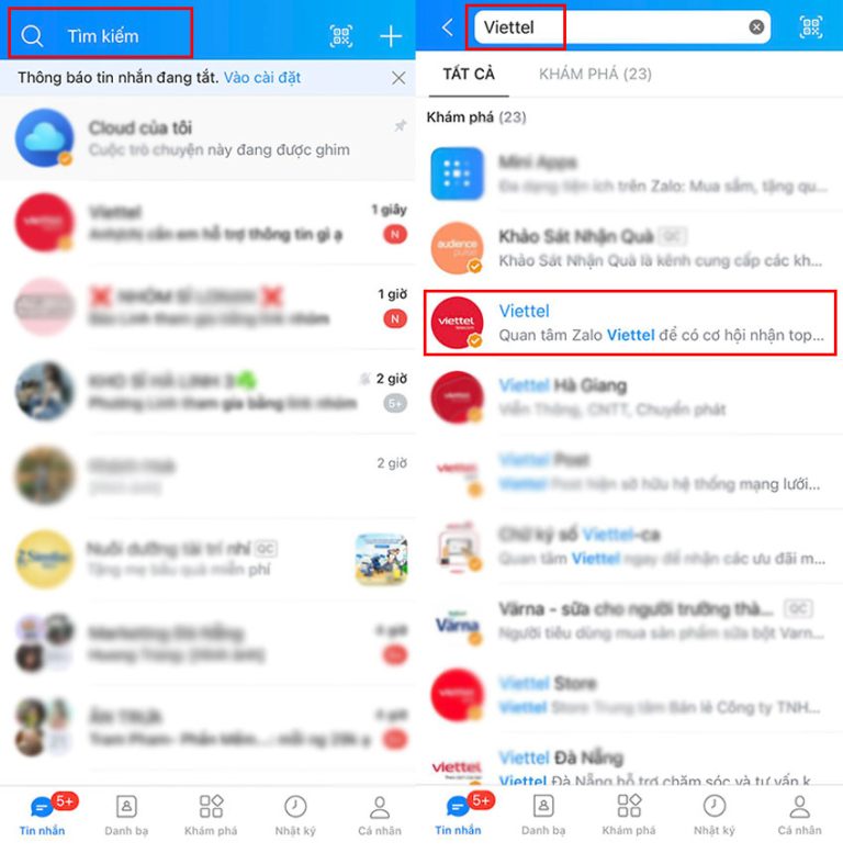 Số Zalo Viettel chăm sóc khách hàng ONLINE nhanh, miễn phí